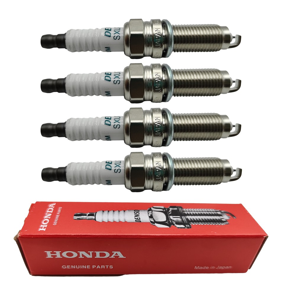 4Pcs OEM Iridium Spark Plugs Fits For Honda Denso 12290-R40-A02 ...