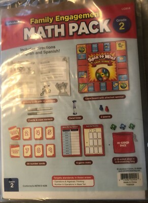 Family Engagement Math Pack Grade 2 | eBay