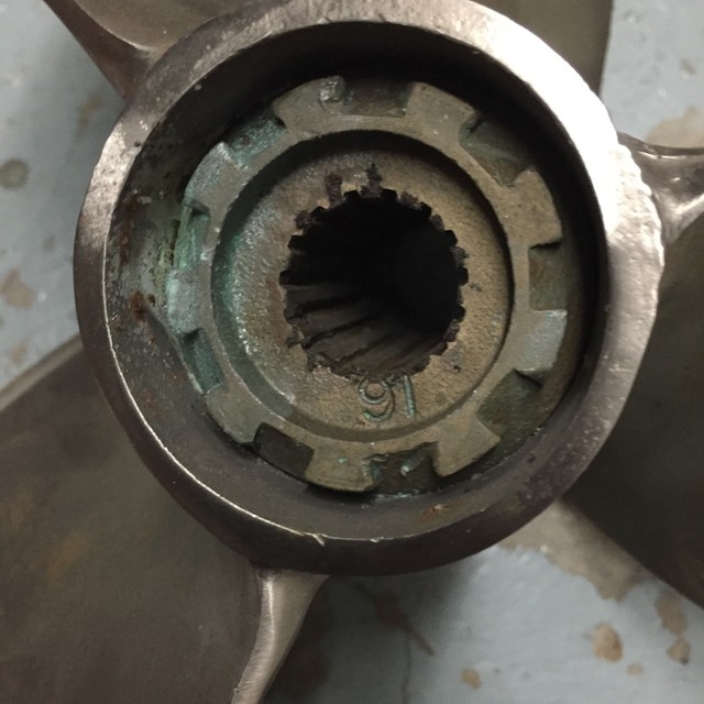 14 1/2 X24 Mercury Chopper Stainless Steel Propeller for sale online | eBay