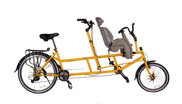 Kidz Tandem Adult and Child Tandem Bicycle Red | eBay