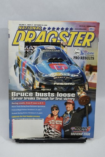 National Dragster Magazine September 2000 | eBay