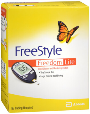 Freestyle Freedom Lite Blood Glucose Monitoring System 1-Kit ...