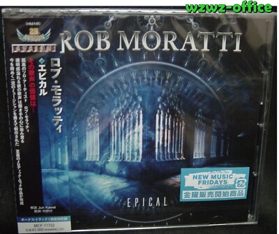 ROB MORATTI EPICAL with Bonus Track JAPAN CD WITH OBI | eBay