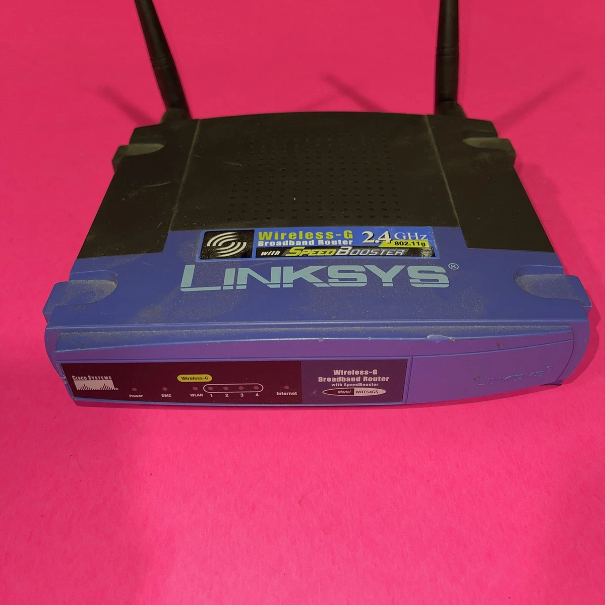 Linksys Wireless G Router With Speedbooster