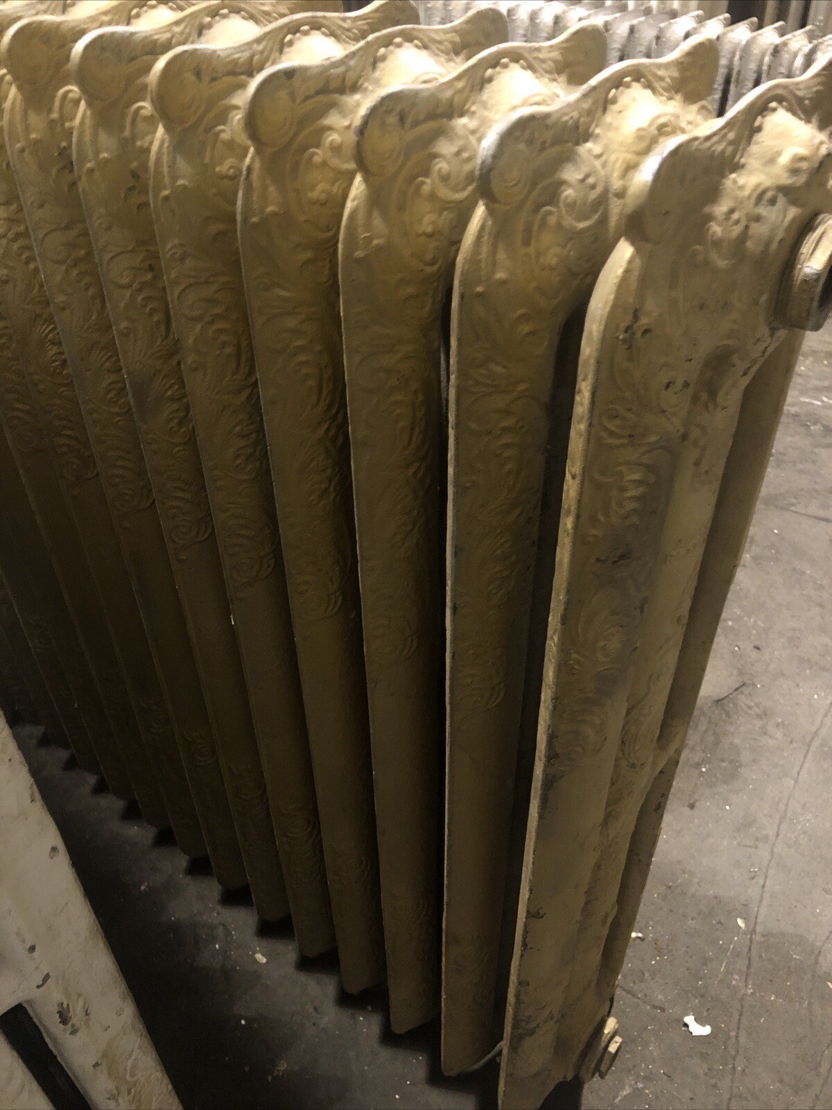 Cast iron radiator Rococo American Radiator Co decorative ornate ...