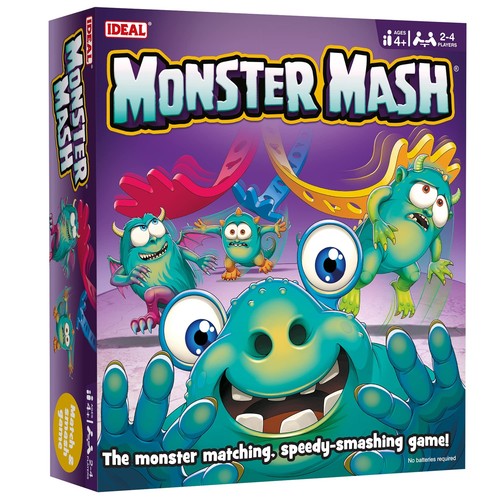IDEAL Monster Mash: The monster matching, speedy-smashing game Kids ...