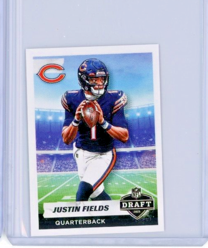 2021 Panini NFL Sticker Draft #36 Justin Fields RC - Chicago Bears ...