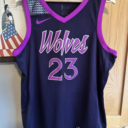 Minnesota Timberwolves Nike Prince City Edition Jersey Large | eBay