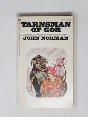 JOHN NORMAN SIGNED PAPERBACK - Tarnsman of Gor, The Gorean Cycle, Book ...