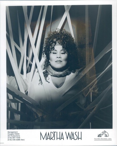 1996 Martha Wash Entertainer Singer Songwriter Musician Voice 8X10 ...