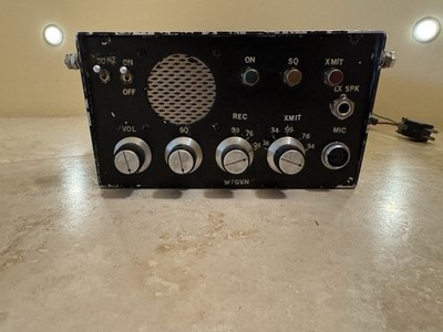 Antique Military Radio or Vintage Aircraft unit. Two Way Communication ...