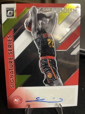 2019-20 Panini Donruss Optic Cam Reddish #SS-CRD Atlanta Hawks ...
