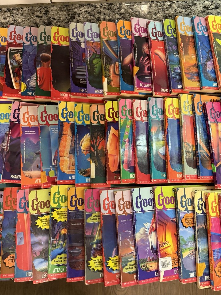Goosebumps Full Series 1-62 Complete Set 1st Edition. Read Description ...