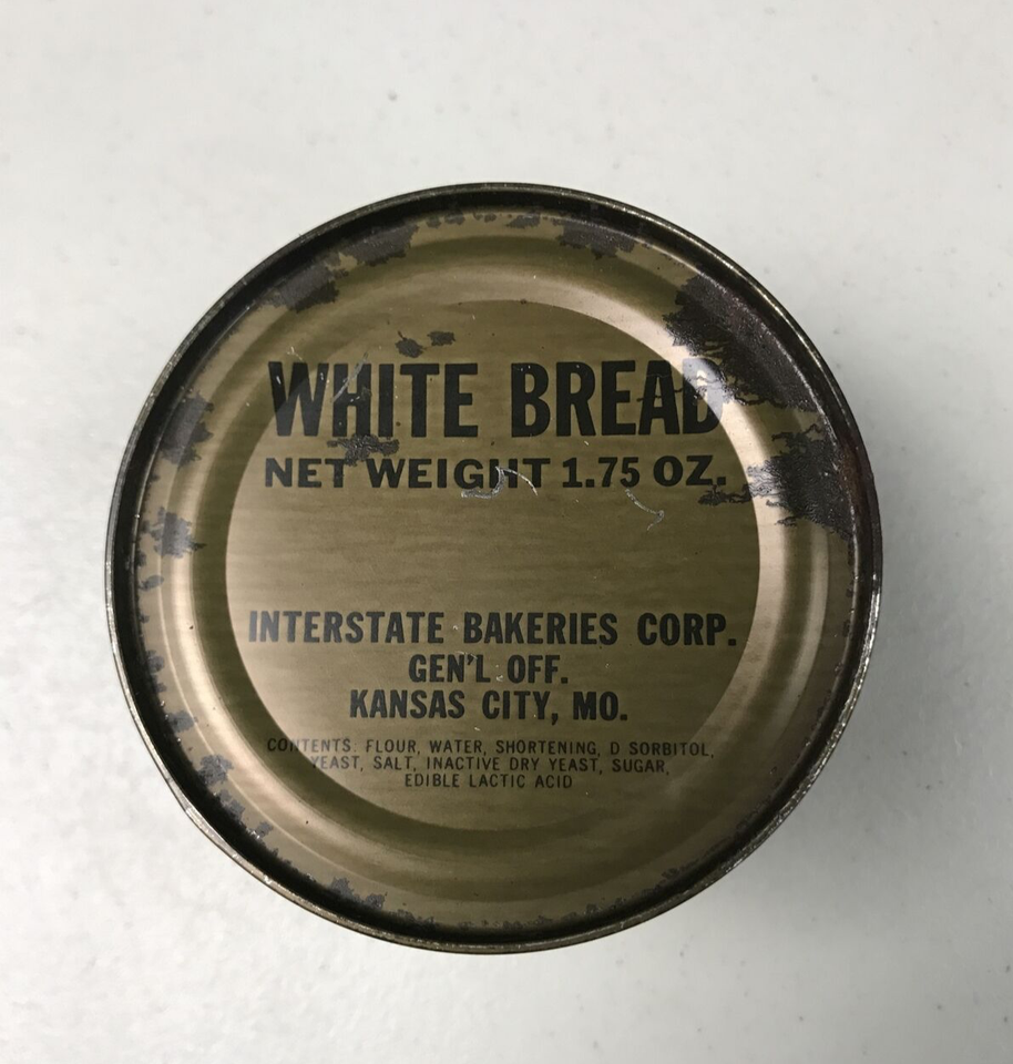 Vietnam US Army C Rations Food Survival Meal War Era B-1 UNIT White ...