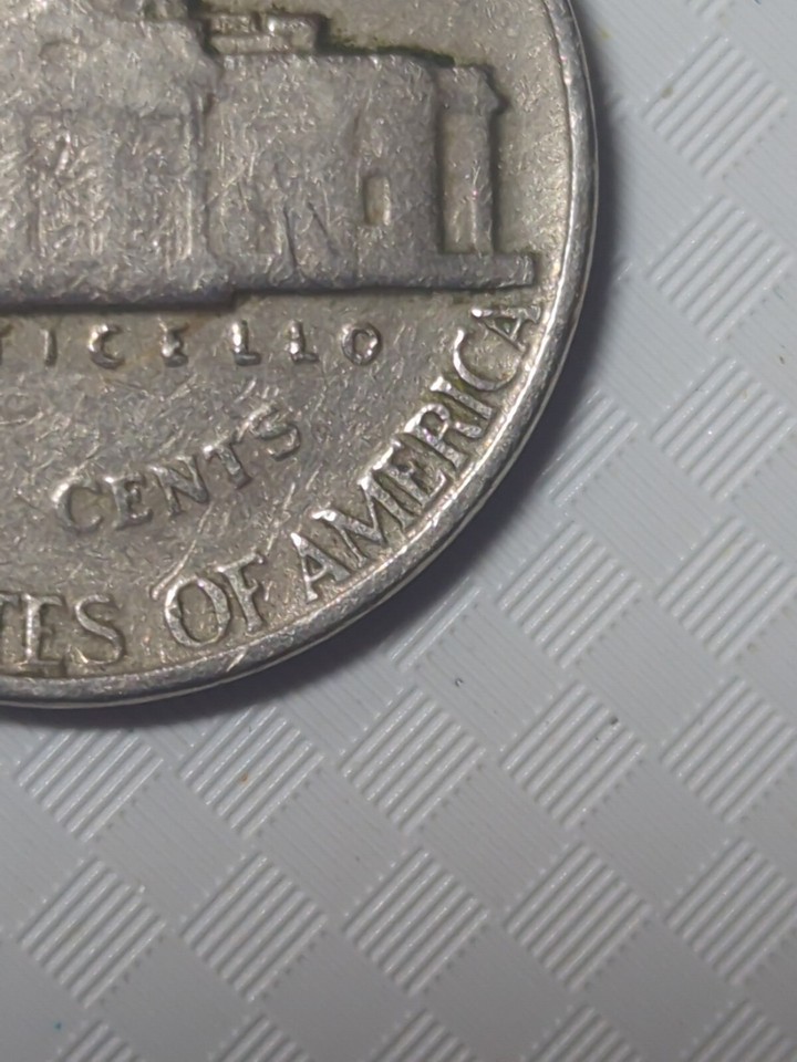 1947 Jefferson Nickel No Mint Mark Rim And Letter Errors | eBay