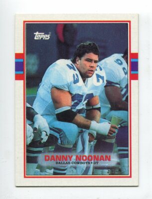 1989 Topps #387 Danny Noonan Nebraska / Dallas Cowboys Rookie | eBay
