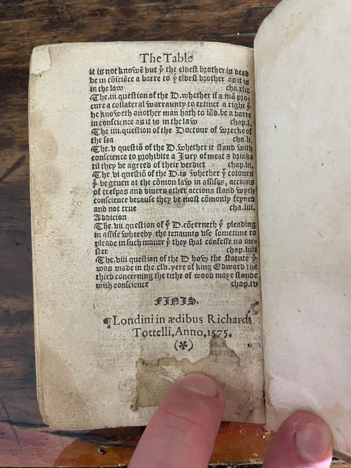 Early Magna Charta with The Dialoges in Englishe / 1576 & 1575 ...