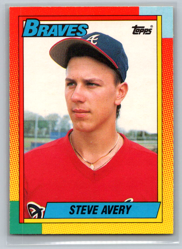 Steve Avery - 1990 Topps Traded #4T - Atlanta Braves Baseball Card RC | eBay