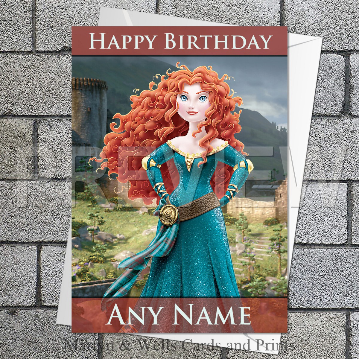 Disney Brave Merida Happy Birthday Song