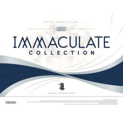 2019 PANINI IMMACULATE BASEBALL - HOBBY Box Factory Sealed 19PABIC | eBay