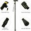 Adjustable Walking Cane Walking Stick Quad Cane/Single Point Cane for ...