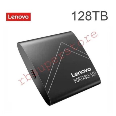 SSD Portatile 128TB Lenovo USB 3.1 Alta Capacità per PC e Backup Dati ...