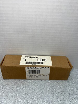 Leco Model: 775-601 Reagent Quick Disc Tube. .59" O.D. New Old Stock | eBay