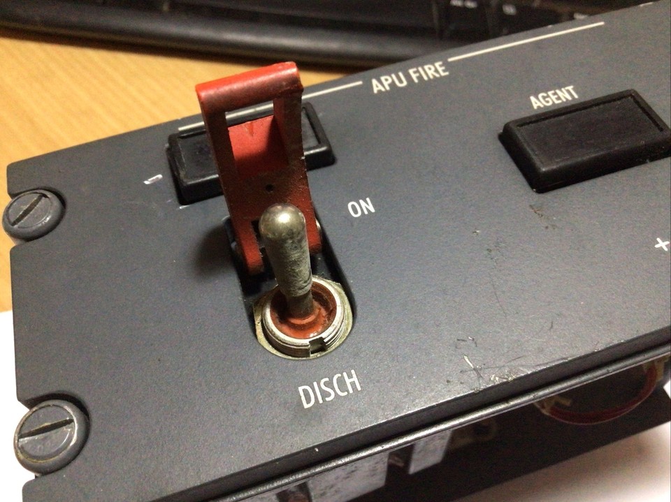 USED Fokker APU Fire Panel p/n Not Known qty 1 (L/5) | eBay