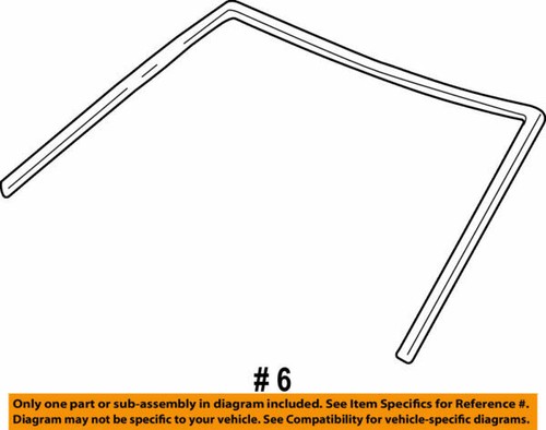 75533-13030 Toyota Moulding, windshield, outside 7553313030, New ...