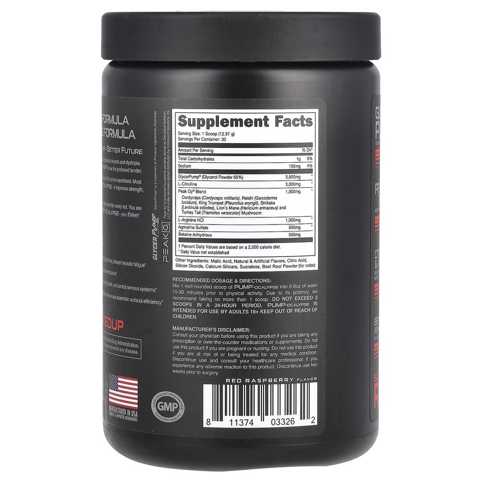 2 X Bucked Up, Pump-Ocalypse, Blood Raz, 13.72 oz (388.95 g) | eBay