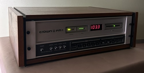 CROWN FM1 STEREO TUNER NICE | eBay
