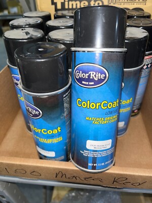 1EA NEW COLOR RITE PAINT 11 OZ SPRAY RATTLE AEROSOL BLAZE RED *R120 ...
