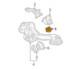 Support moteur BMW X5 E53 22116770794 6770794 3.0 Essence 170kw NOUVEAU ...