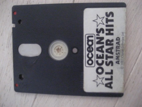 amstrad disquette top gun galvan short circuit knight rider street haw ...