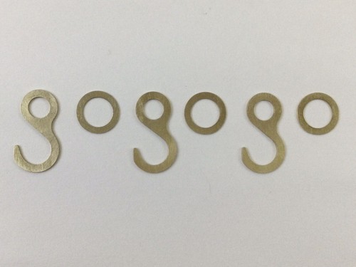 Set of 3 Hooks and 3 Rings for 8 DAYS Cuckoo Clock Chains, NEW | eBay