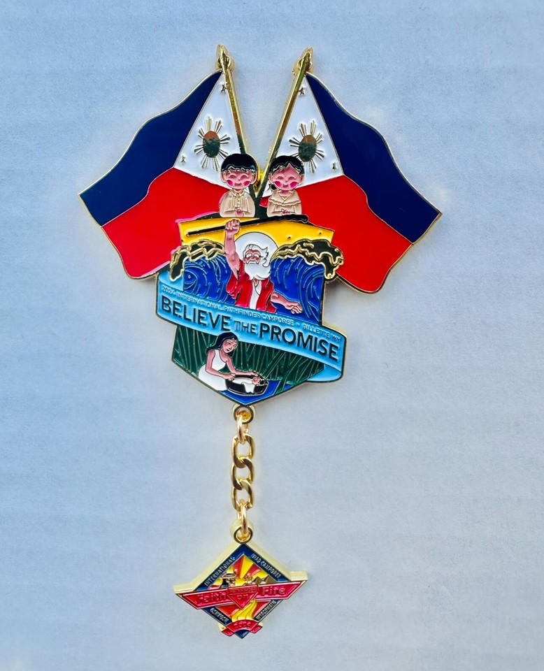 Believe The Promise 2024 SDA Pathfinder Camporee Pins 🇵🇭 Flag Set of 6 ...
