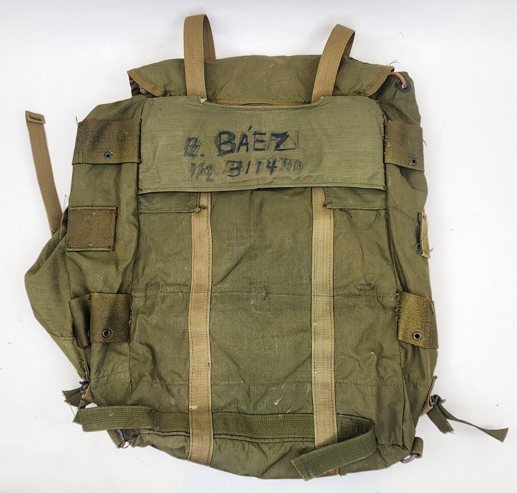 US Military Field Pack Combat Green Nylon Medium Backpack No Frame ...