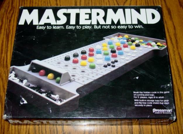 MASTERMIND Game - Pressman Co. - Break the Hidden Code - 1981 - Vintage | eBay
