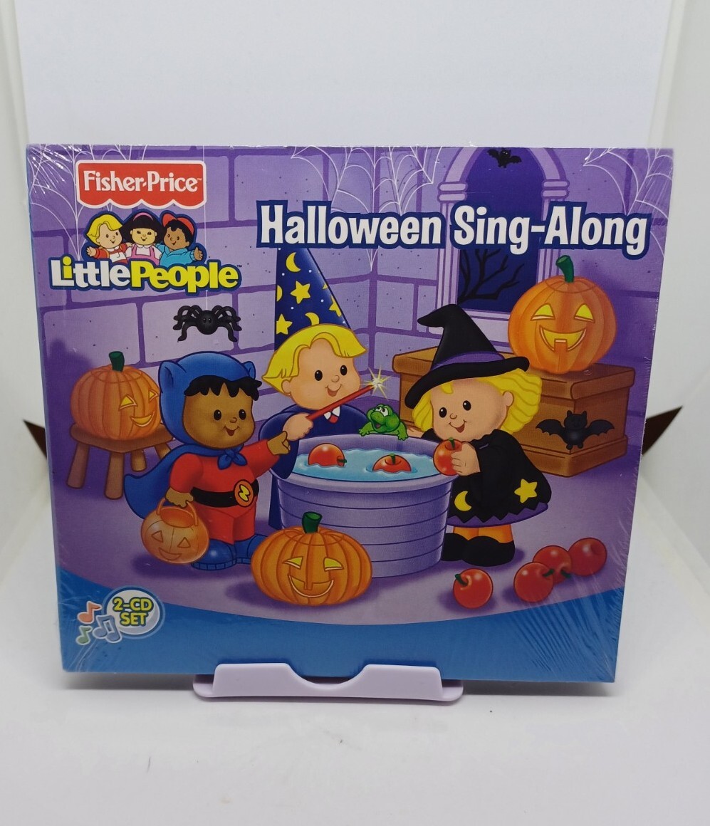 Fisher Price Little People CD Halloween Sing Along Music 2 CD Set New ...