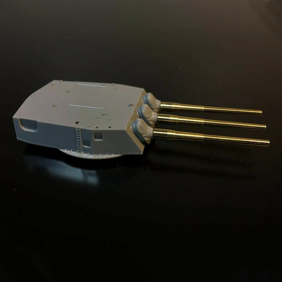 406mm 1/350 USS Missouri/New Jersey Battleship Metal Gun Barrel Upgrade ...