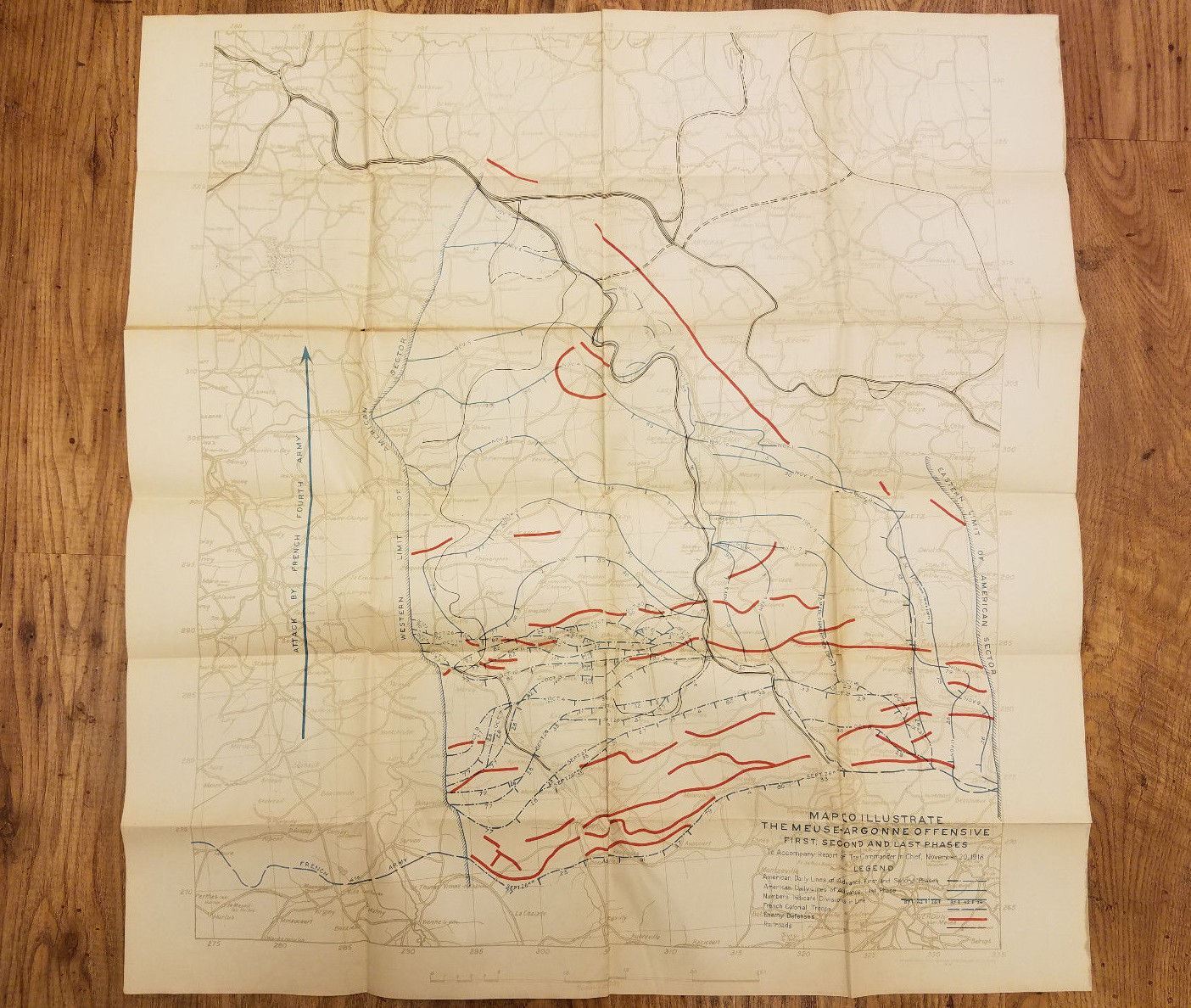 Rare 1919 Report Of GENERAL JOHN J. PERSHING Expeditionary Forces ...