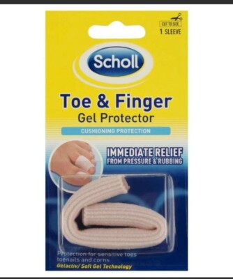 Scholl Gelactiv Finger & Toe Gel Protector Tube Cushioning Rubbing ...