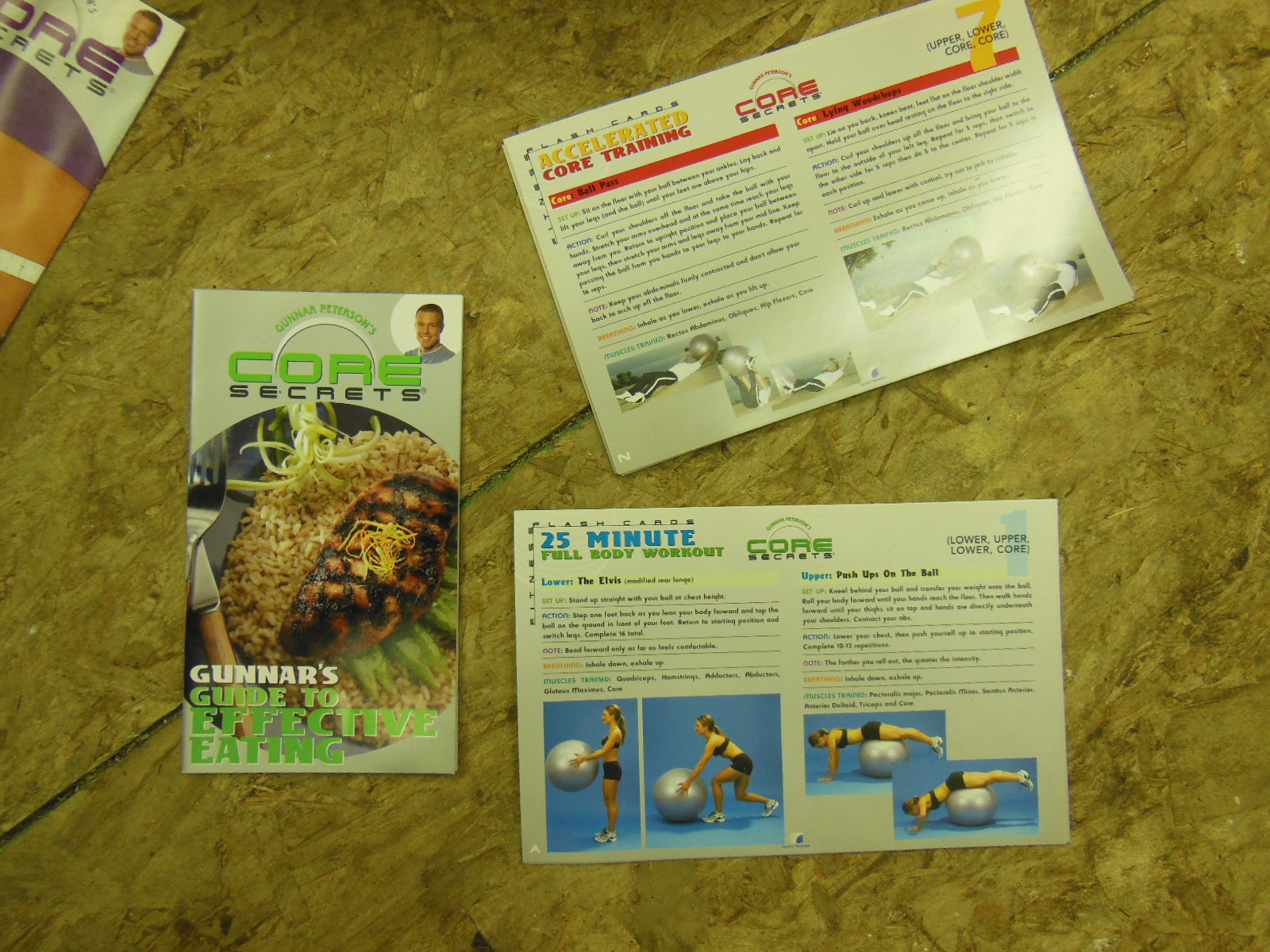 Core Secrets Exercise Ball w/ Pump & 2 DVD’s Workout & Diet ...