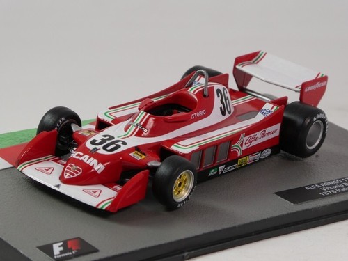 Altaya F1 Alfa Romeo 177 #36 Vittorio Brambilla Italian GP 1979 1/43 ...