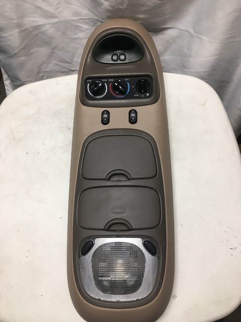 99- 02 FORD EXPEDITION XLT OVERHEAD CONSOLE TEMPERATURE COMPASS MAP ...