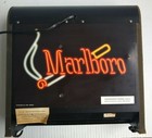 Vintage Marlboro Commercial Back Bar Cigarette Merchandiser Steel Case ...