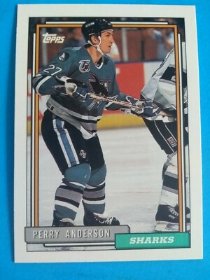 #286 Perry Anderson - Topps 1992-93 (VG) | eBay