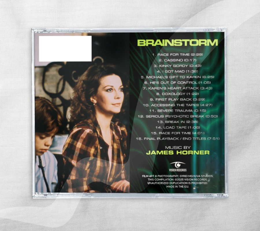 Brainstorm (1983) Expanded Soundtrack 1CD James Horner | eBay