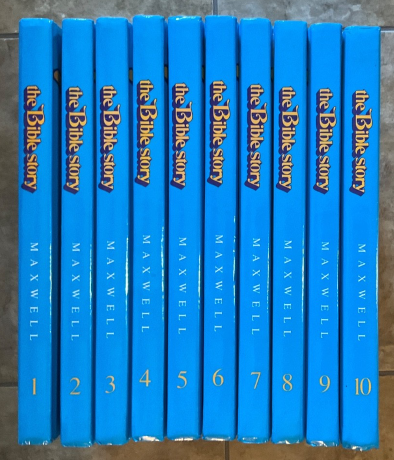 The Bible Story Complete 10 Volume Book Set 1-10 By Arthur Maxwell 1994 ...