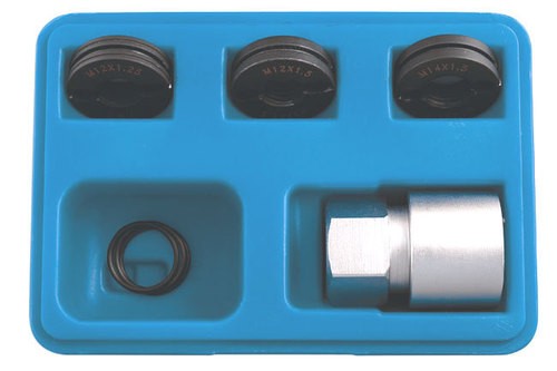 Wheel Stud Thread Restorer Restore Tool Kit M12 1.2mm + 1.5mm M14 1.5mm ...